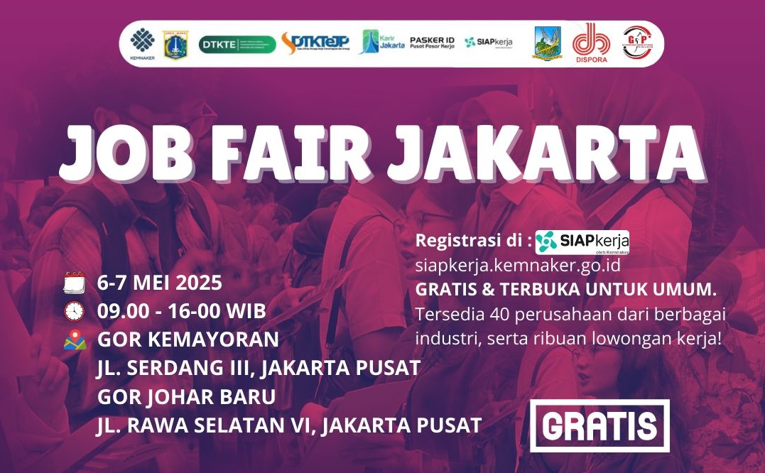 Job Fair Jakarta Kembali Digelar, Akses Lapangan Kerja bagi Warga Ibu ...